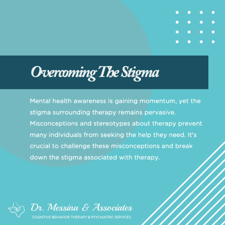 Overcoming the Stigma: Breaking Down Misconceptions About Therapy - Dr ...