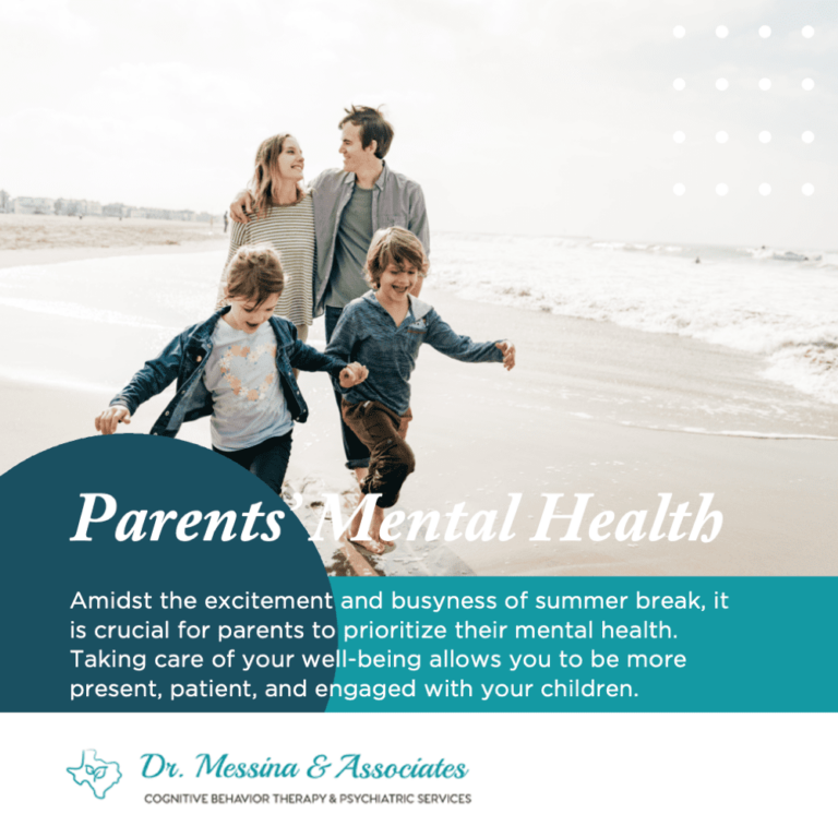 Prioritizing Parents' Mental Health - Dr. Messina & Associates