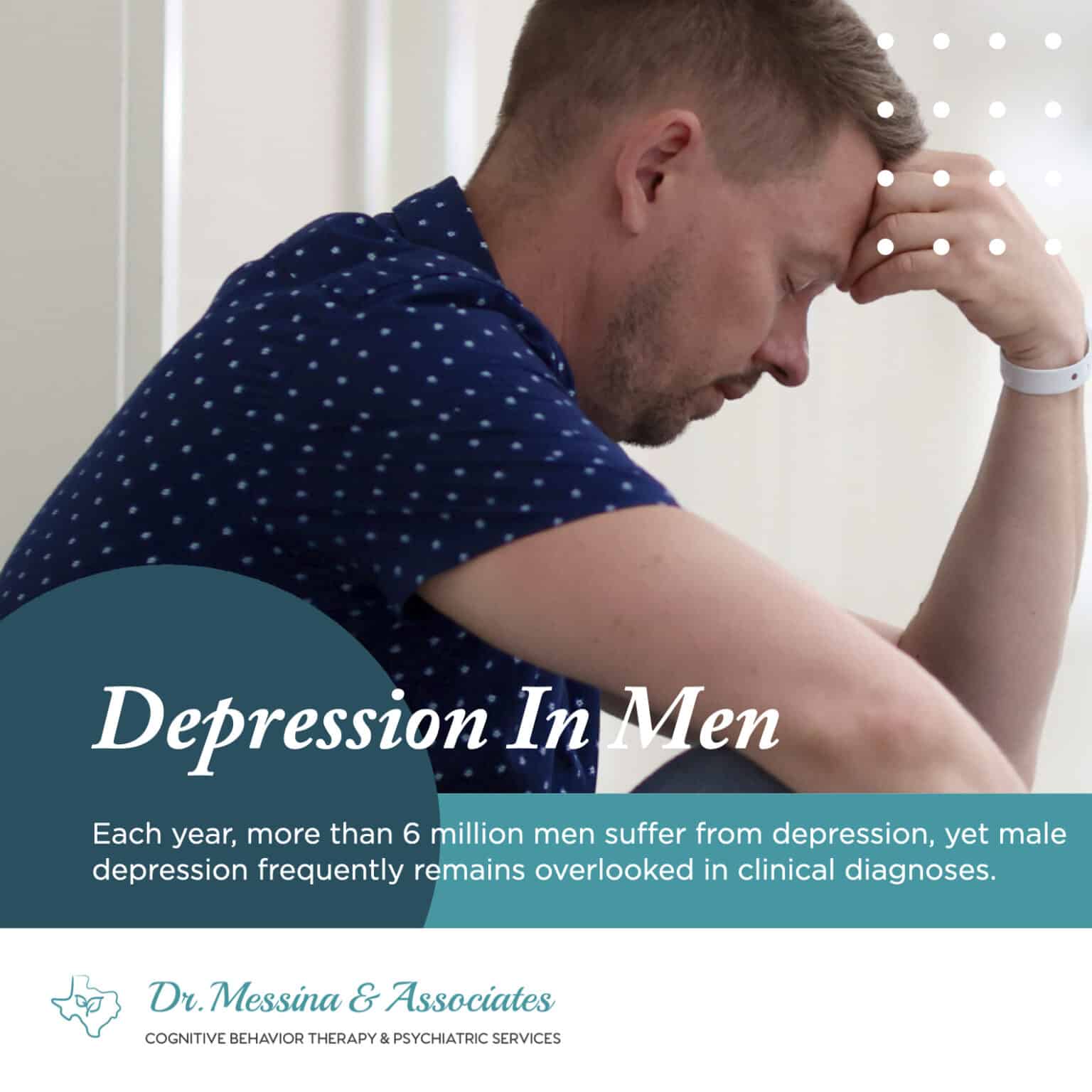 Depression in Men: Does it Look Different? - Dr. Messina & Associates